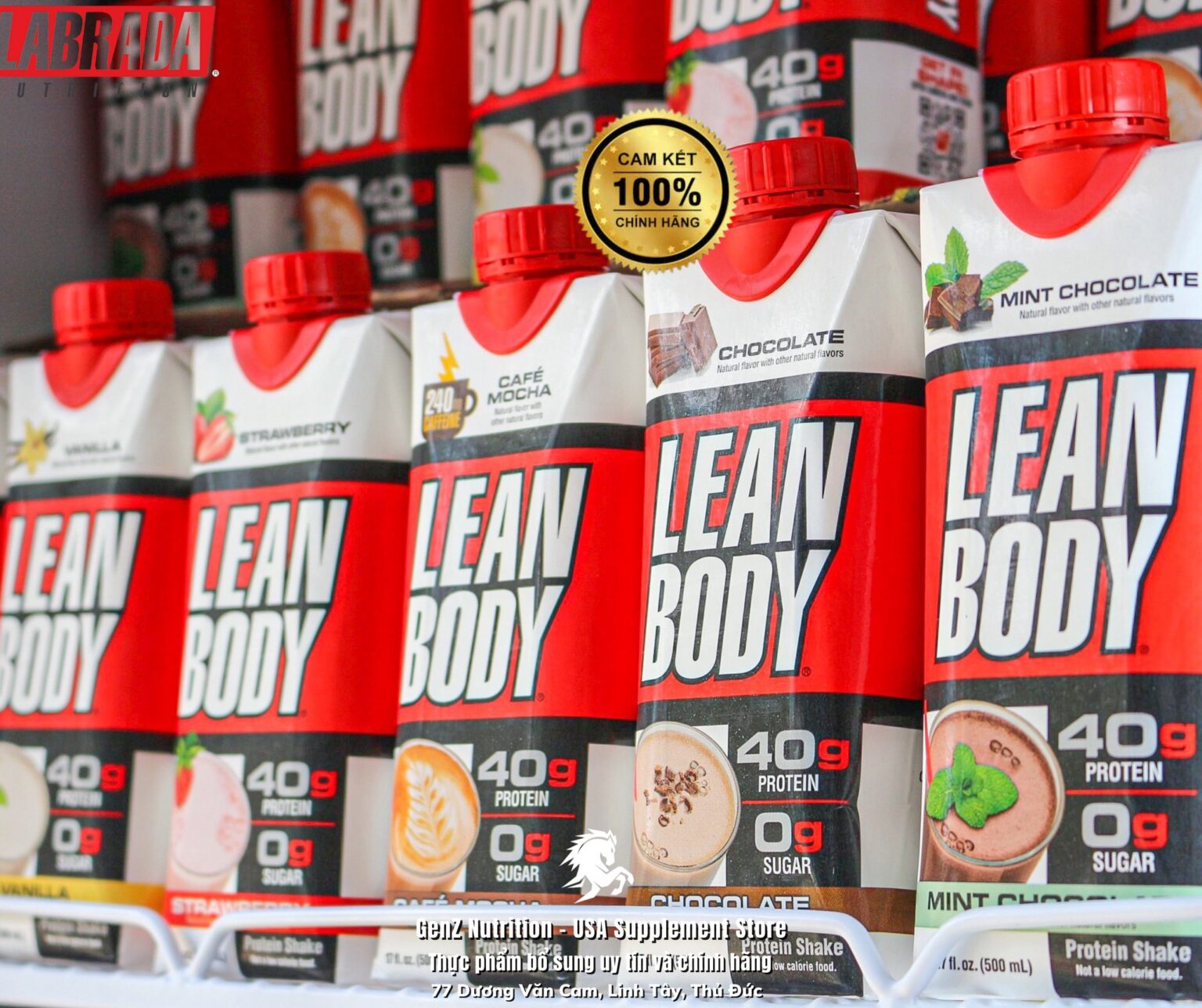 LEANBODY RTD - DINH DƯỠNG TIỆN LỢI - GENZ NUTRITION