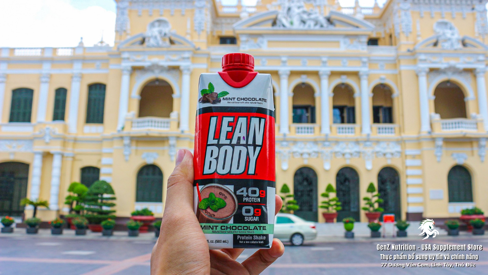 LEANBODY RTD - DINH DƯỠNG TIỆN LỢI DẠNG UỐNG - GENZ NUTRITION