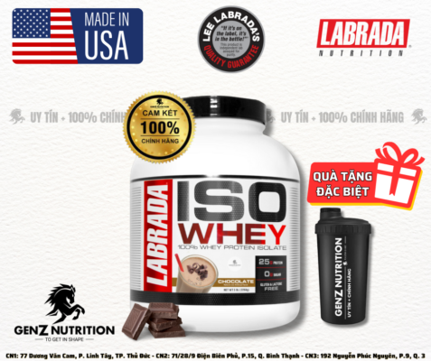 ISO Whey LABRADA - 100% Whey Protein Isolate Thượng Phẩm