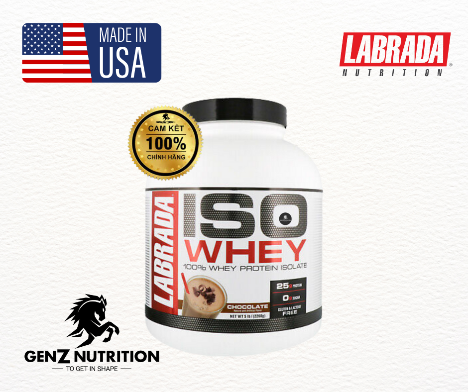 ISO Whey LABRADA - 100% Whey Protein Isolate Thượng Phẩm