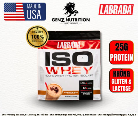 ISO Whey LABRADA - 100% Whey Protein Isolate Thượng Phẩm
